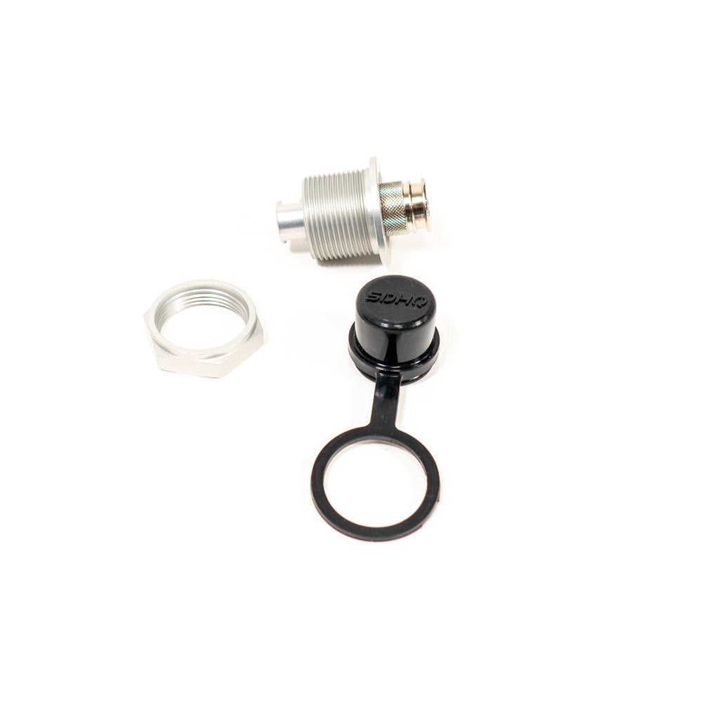 SDHQ Built Recessed Air Chuck Billet Bulkhead